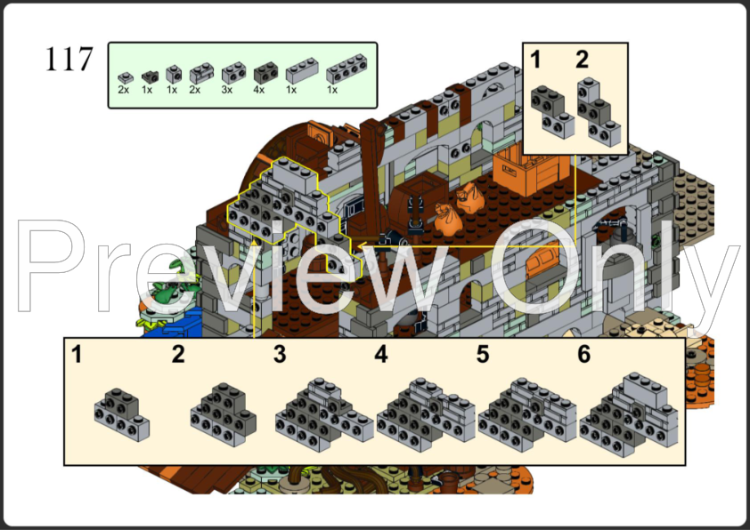 LEGO MOC Medieval Sawmill - Double 21325 Medieval Blacksmith ...