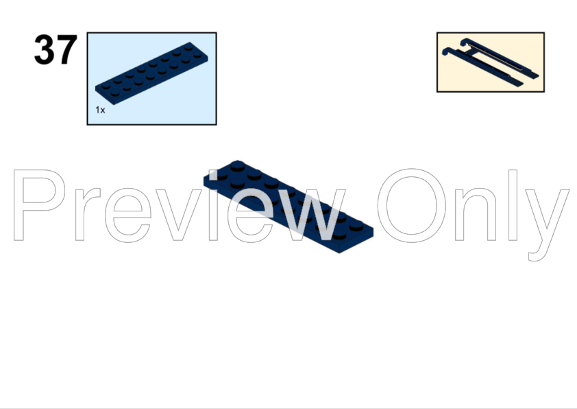LEGO MOC 8 Wide R771 "Sapphire Star" by Exie_Baby | Rebrickable - Build ...
