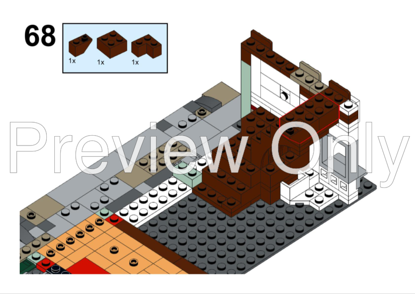 LEGO MOC LEGO 80113 Modular Chinese Restaurant by Brickwood Creations ...