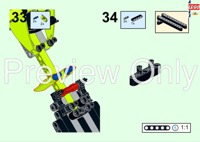 LEGO MOC Grumman F-14 Tomcat 42161 Alternative by ErikGS | Rebrickable ...
