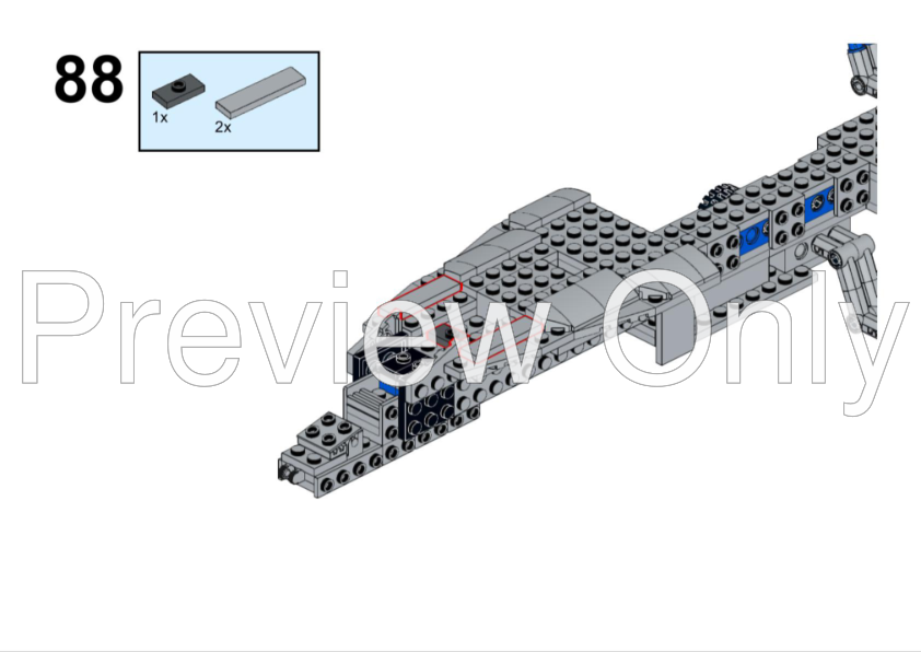 LEGO MOC F-18 by Paulmanaitor | Rebrickable - Build with LEGO