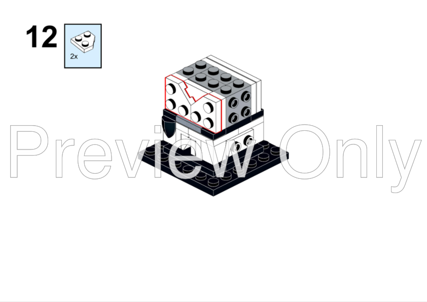 LEGO MOC Dedra Meero by CLUN_k | Rebrickable - Build with LEGO