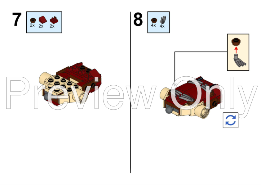 LEGO MOC Chupacabra by tinou.mocs | Rebrickable - Build with LEGO