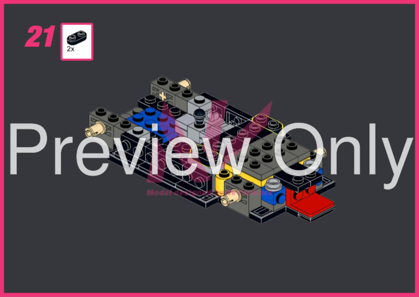 Lego Moc Alfa Romeo 155 V6 Ti Dtm By Nv Carmocs Rebrickable Build