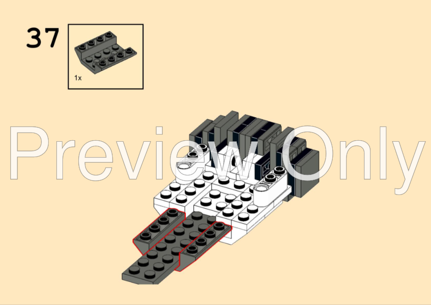Lego Moc T 47 Kenobi Version Snowspeeder Minifig Scale By Alexkipodre