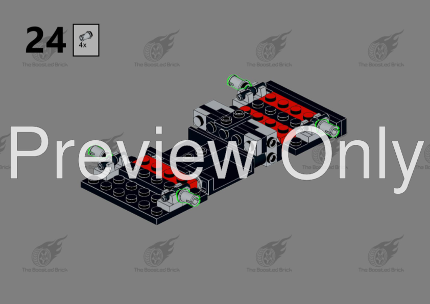 Lego Moc Ferrari Enzo By Theboostedbrick Rebrickable Build With Lego