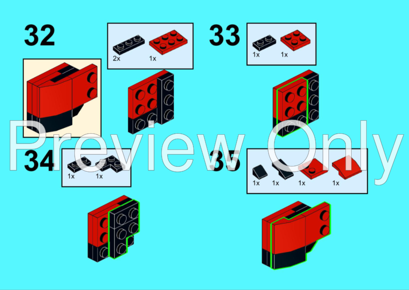 LEGO MOC Ferrari 599GTO by Arisa | Rebrickable - Build with LEGO