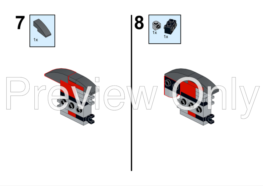 LEGO MOC Heron by SKABRAM | Rebrickable - Build with LEGO