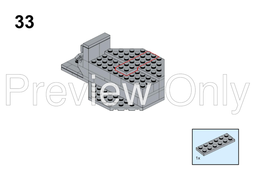 LEGO MOC Empire Base - AT-ST Dock by PauloJorgeRamos | Rebrickable ...