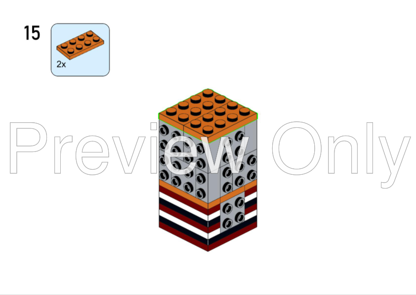 LEGO MOC Michelle Jones MJ Brickheadz for 40670 by cheesebricks ...