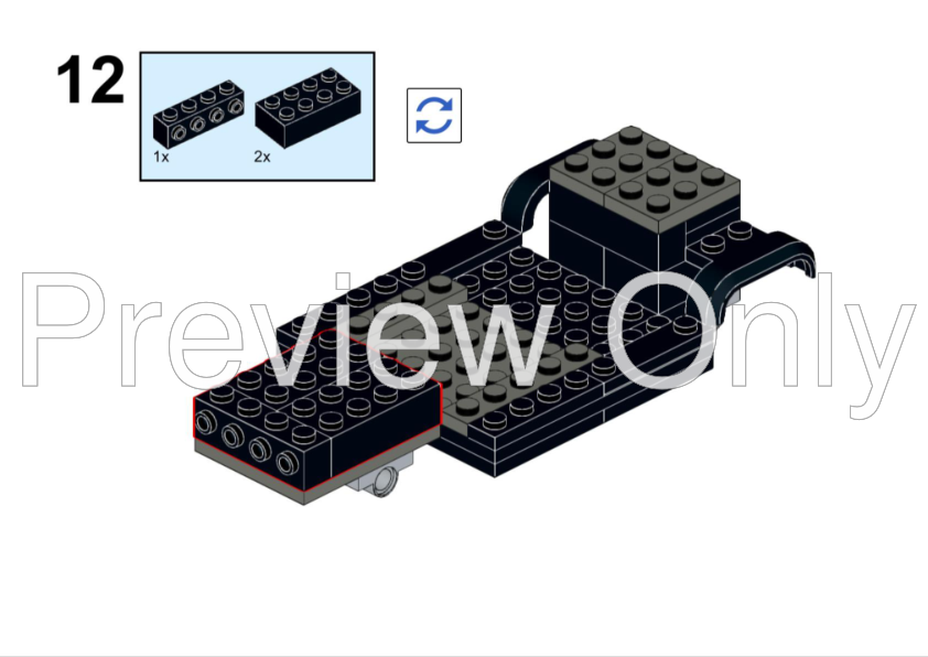 LEGO MOC Hummer Ratchet by IronBricks17 | Rebrickable - Build with LEGO