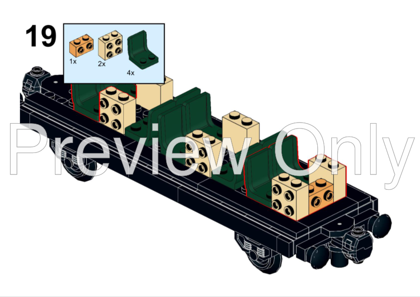 LEGO MOC Annie and Clarabel by pineaplehead939 | Rebrickable - Build ...