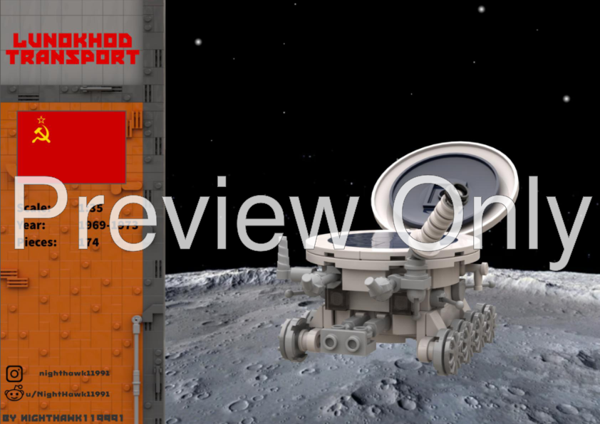 LEGO MOC Lunokhod Collection (Minifig Scale) by NightHawk11991 ...