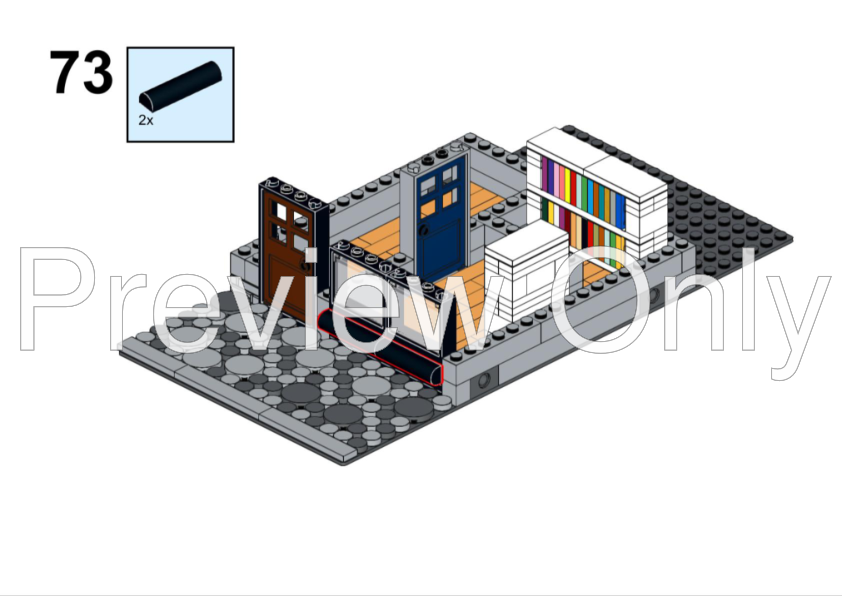 Lego Moc Modular Fachwerk Comic Book Store By Icephilipp Rebrickable