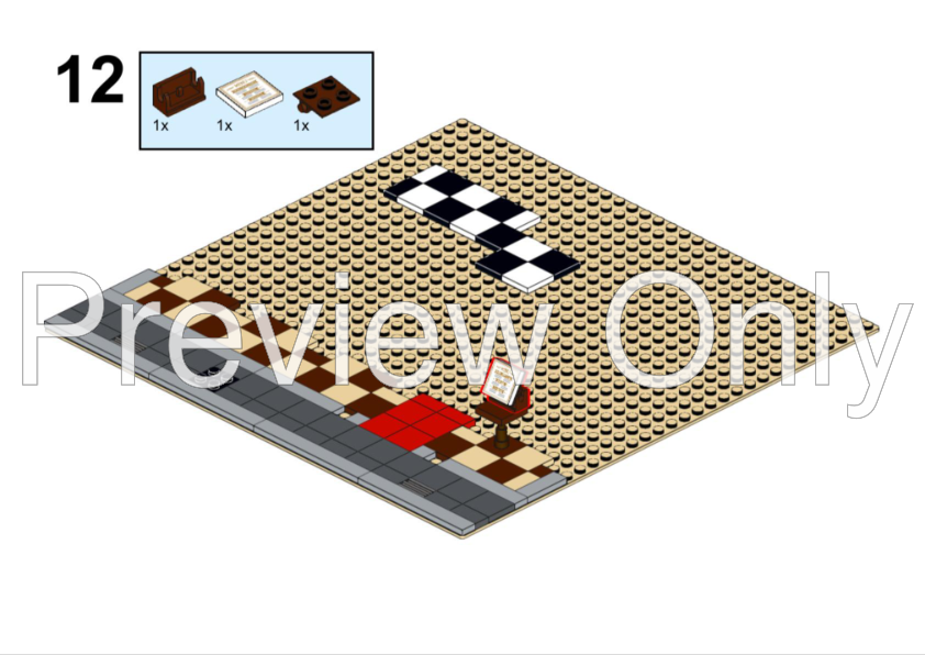 LEGO MOC-173899 Hotel Dream by Srixon1973 | Rebrickable - Build with LEGO