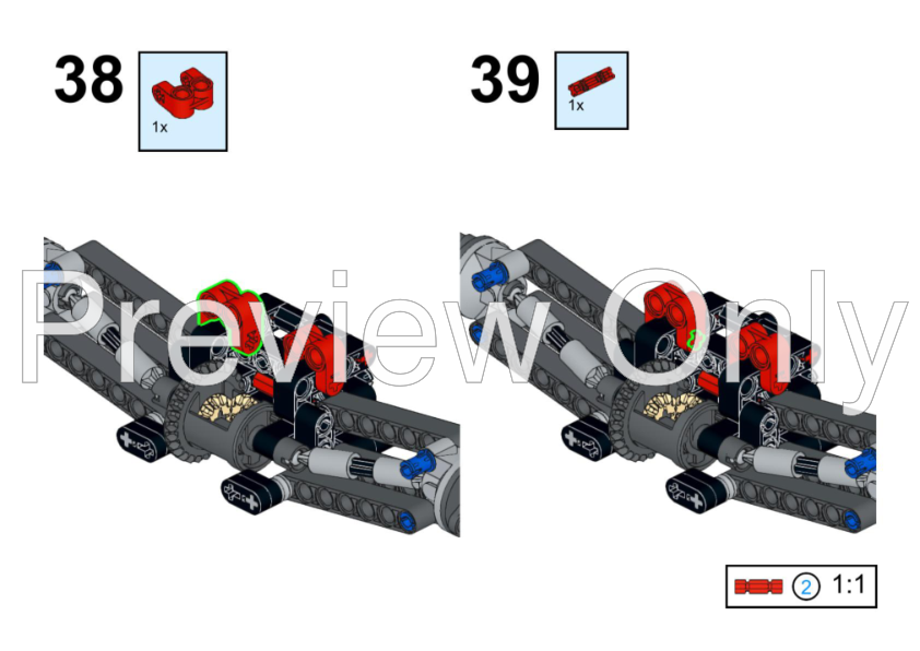 LEGO MOC Modular Sportscar 488 by EricMunsters | Rebrickable - Build ...