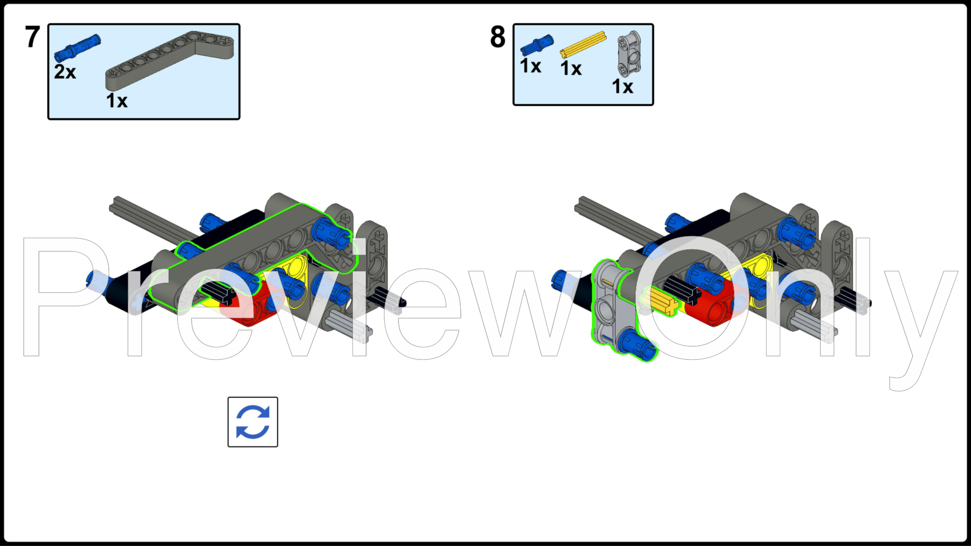 LEGO MOC 42164C - Truck Dolly by kostq | Rebrickable - Build with LEGO