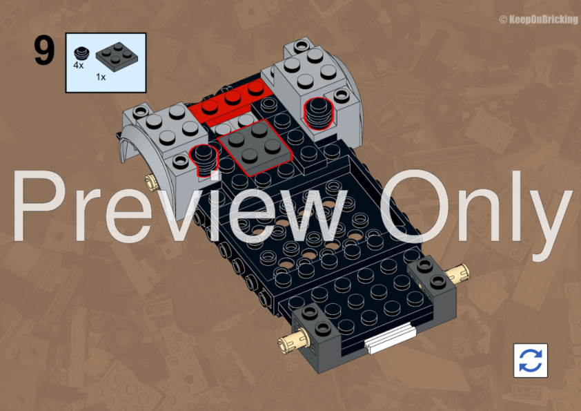 LEGO MOC 76909 Remcedes ONE by Keep On Bricking | Rebrickable - Build ...