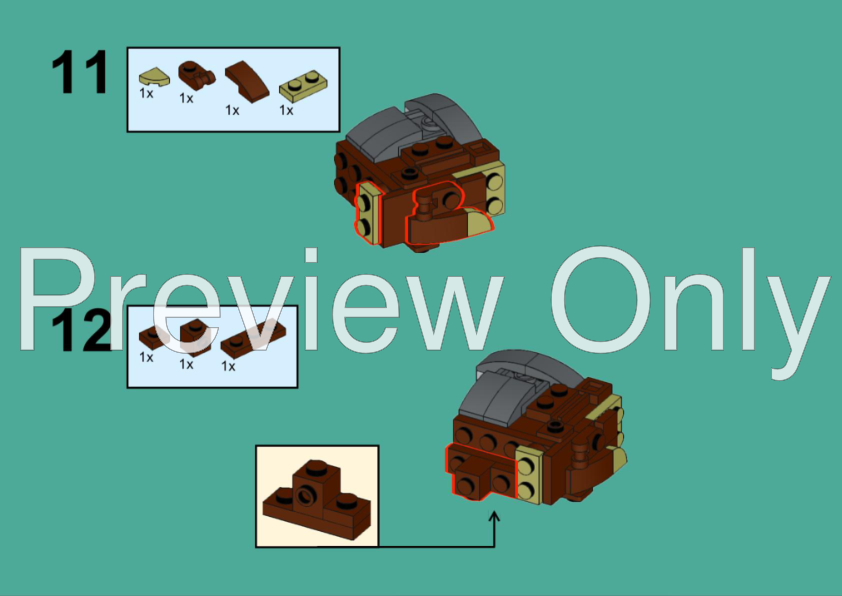 LEGO MOC Black-billed magpie by Penguins and plastic | Rebrickable ...