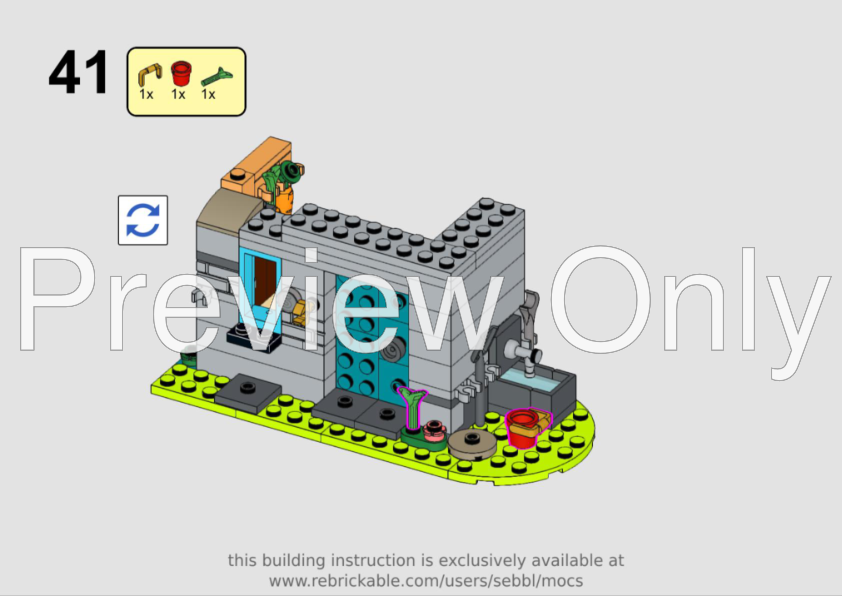 LEGO MOC 42617: Cozy Farmhouse by sebbl | Rebrickable - Build with LEGO