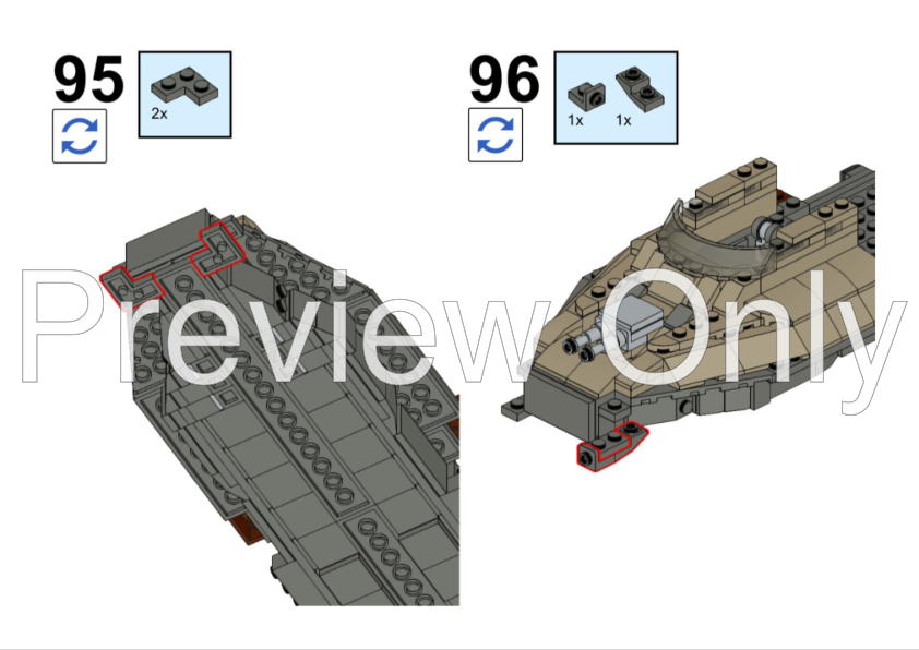 LEGO MOC WLO-5 speeder tank pirate by thelegowolfpack | Rebrickable ...