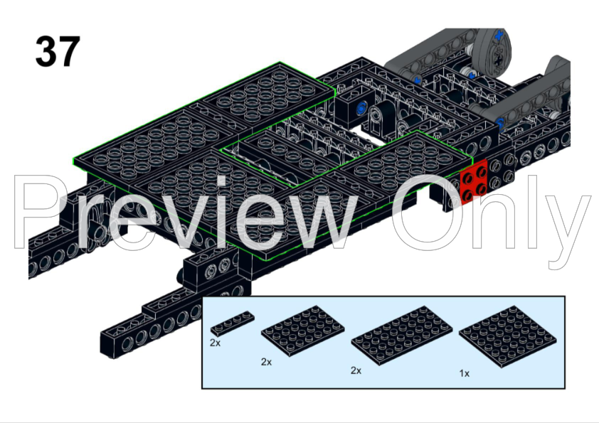 LEGO MOC 1979 Dodge L'il Red Express Truck by Tangram | Rebrickable ...