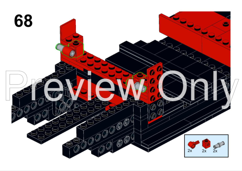 LEGO MOC 1979 Dodge L'il Red Express Truck by Tangram | Rebrickable ...