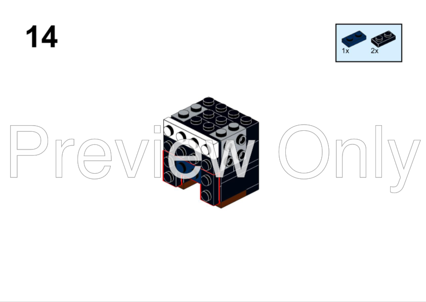 LEGO MOC Madam Rolanda Hooch Brickheadz by Pandabrickable | Rebrickable ...