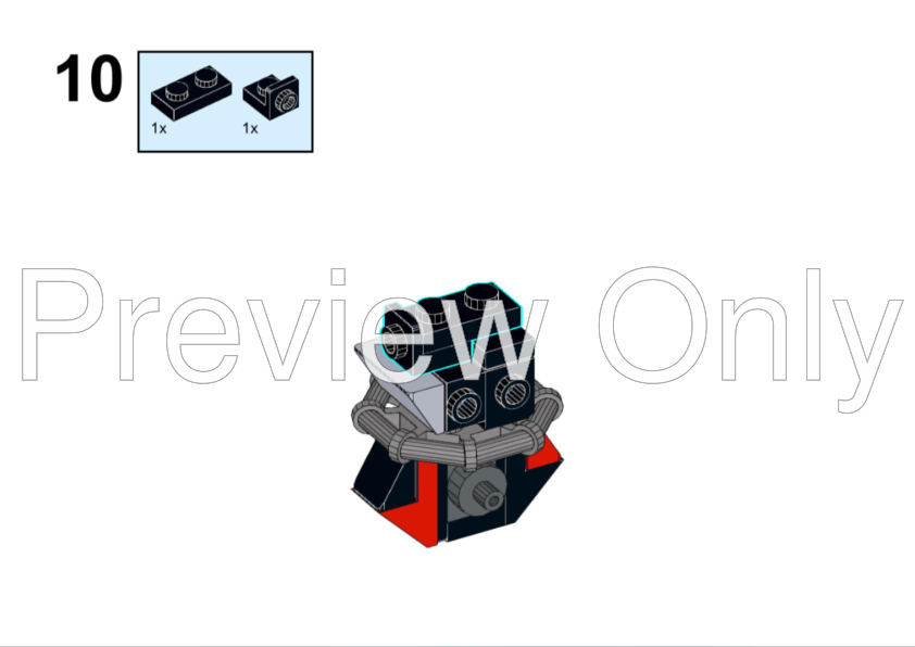 LEGO MOC E-123 OMEGA by WizardlizardProductions | Rebrickable - Build ...