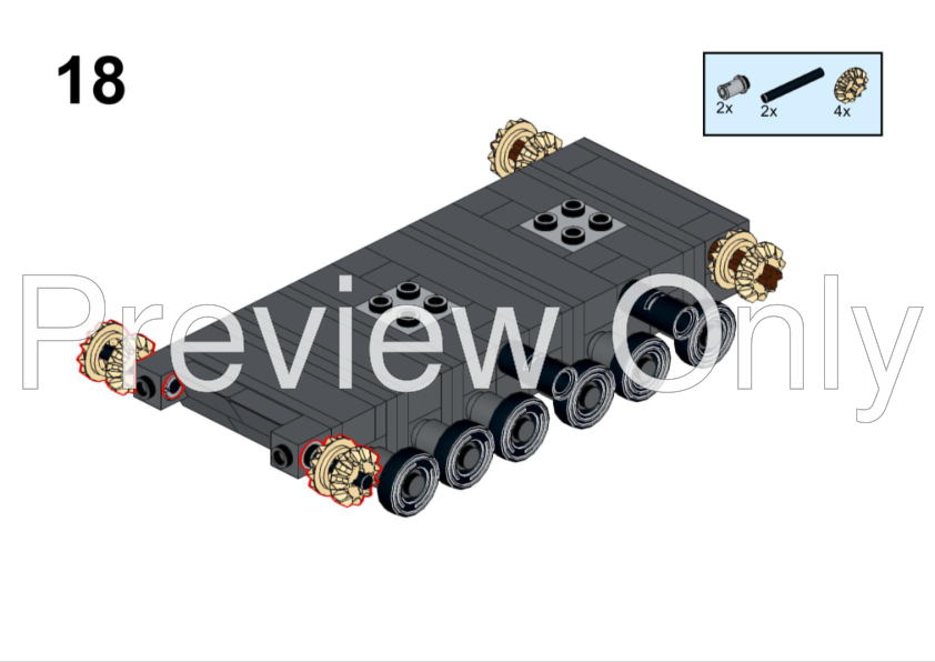 LEGO MOC FV4030/4 Challenger 1 Mk II by ratspet2618 | Rebrickable ...