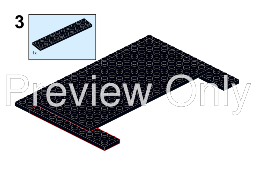 LEGO MOC Luke's Hallway Scene Diorama by Fail-X | Rebrickable - Build ...