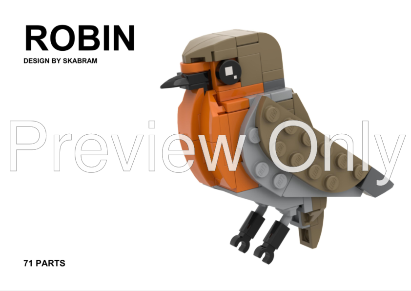 LEGO MOC Robin by SKABRAM | Rebrickable - Build with LEGO