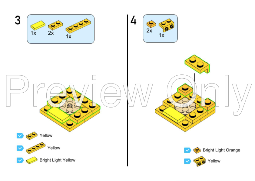 LEGO MOC Reuben 625 Lilo & Stitch for Stitch Set 40674 by cheesebricks ...