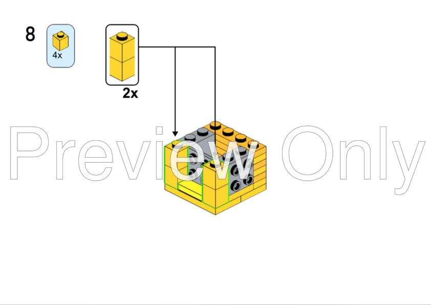 LEGO MOC Reuben 625 Lilo & Stitch for Stitch Set 40674 by cheesebricks ...