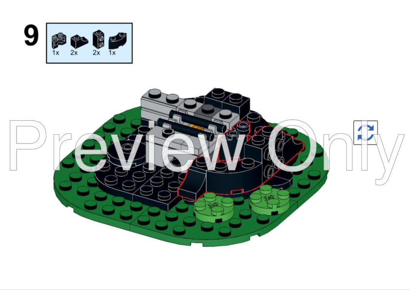 LEGO MOC Forest Tree Oven by howell4Bricks | Rebrickable - Build with LEGO