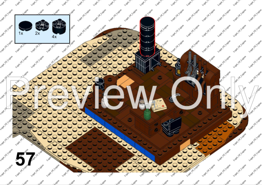 Lego Moc Sheriff S Office Western Series 3 By Legat Of Legion