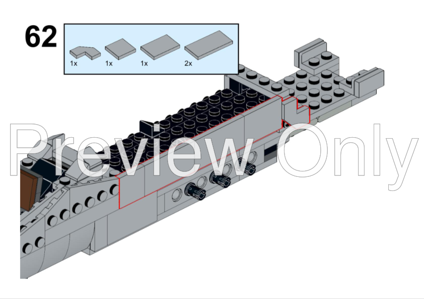 Lego Moc A 10 Thunderbolt Ii By Bobbel97 Rebrickable Build With Lego