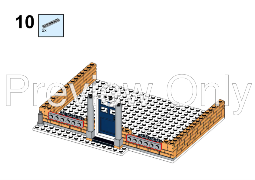 Lego Moc Holiday Main Street Modular Style By Bigbadwolf Rebrickable