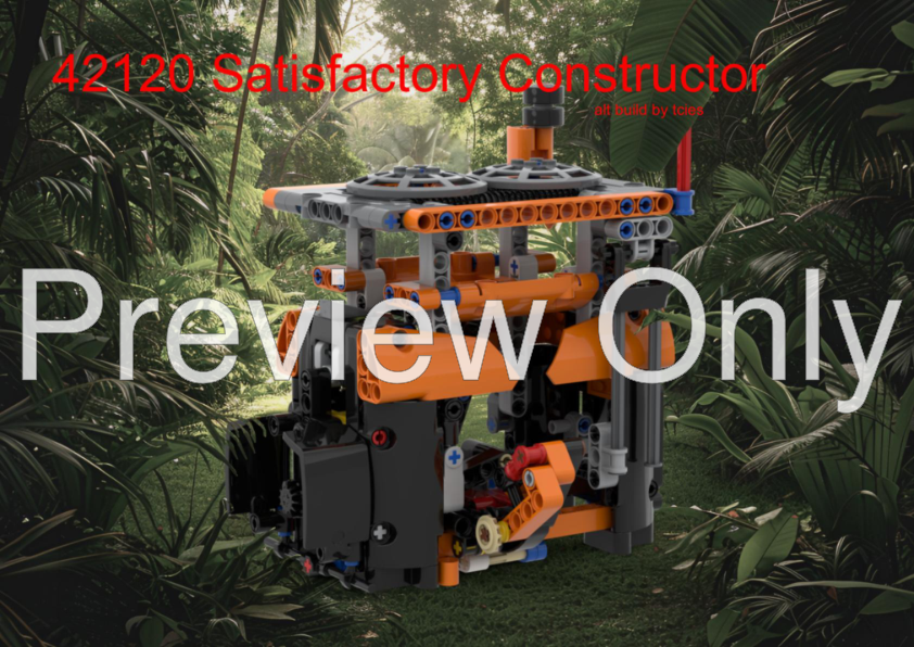 LEGO MOC 42120 Satisfactory Constructor by tcies | Rebrickable - Build with LEGO