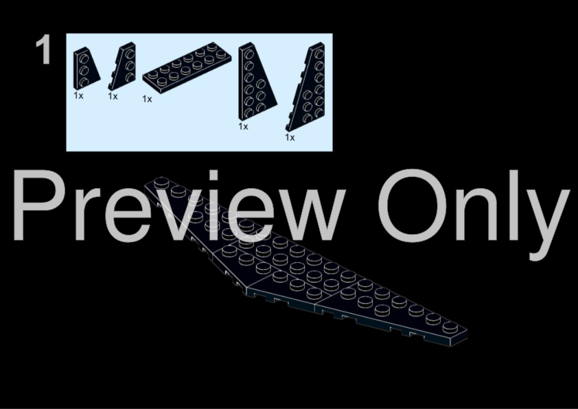 LEGO MOC Batmobile w/ hover mode by Moc_Lobster | Rebrickable - Build ...