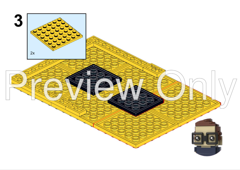 LEGO MOC CMF Series 25 stand by WizardBricks | Rebrickable - Build with ...