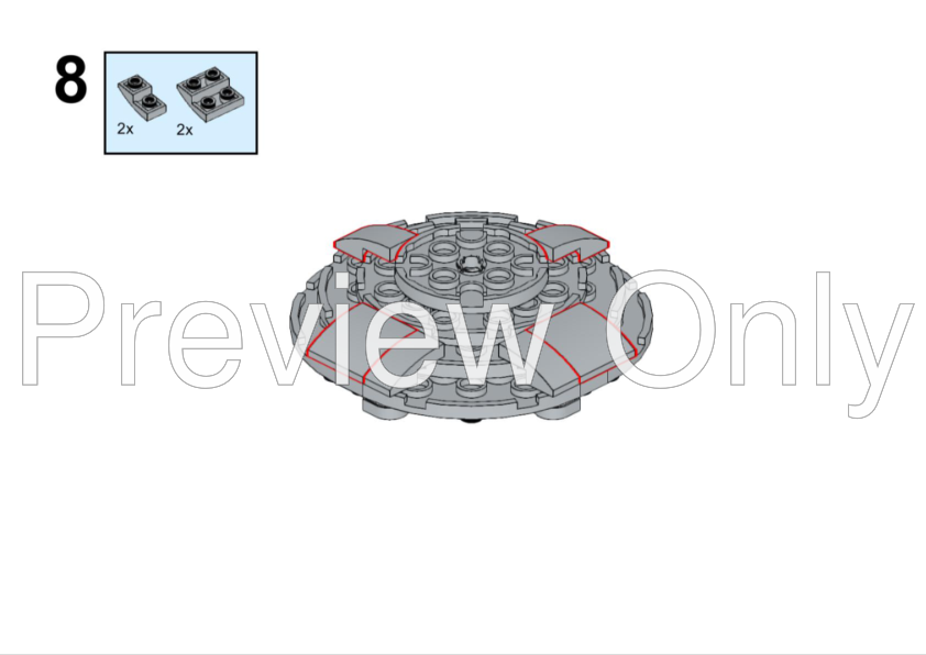 LEGO MOC Pokemon Metagross by lsw19880311 | Rebrickable - Build with LEGO