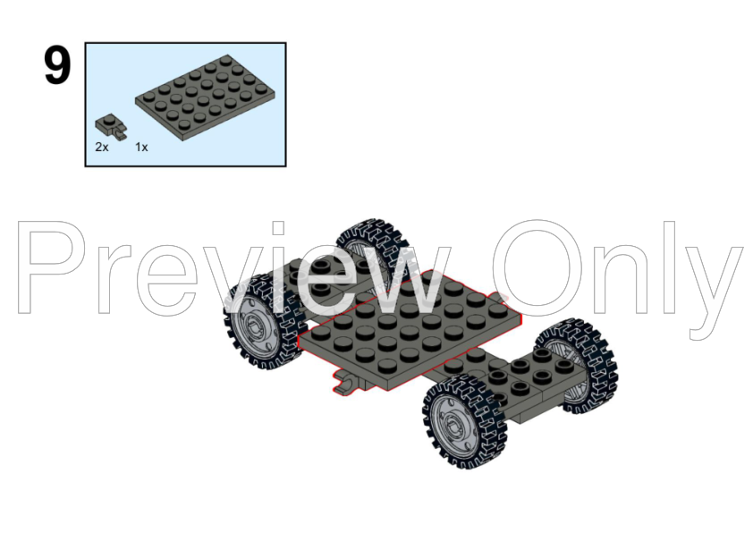 LEGO MOC LEGO WW2 German Vehicle VW Type 82 Kübelwagen (6-wide) by ...