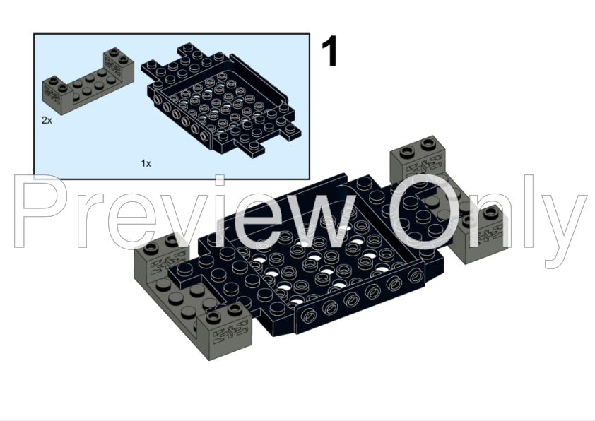 LEGO MOC 76920 Honda NSX by KMPMOCS | Rebrickable - Build with LEGO