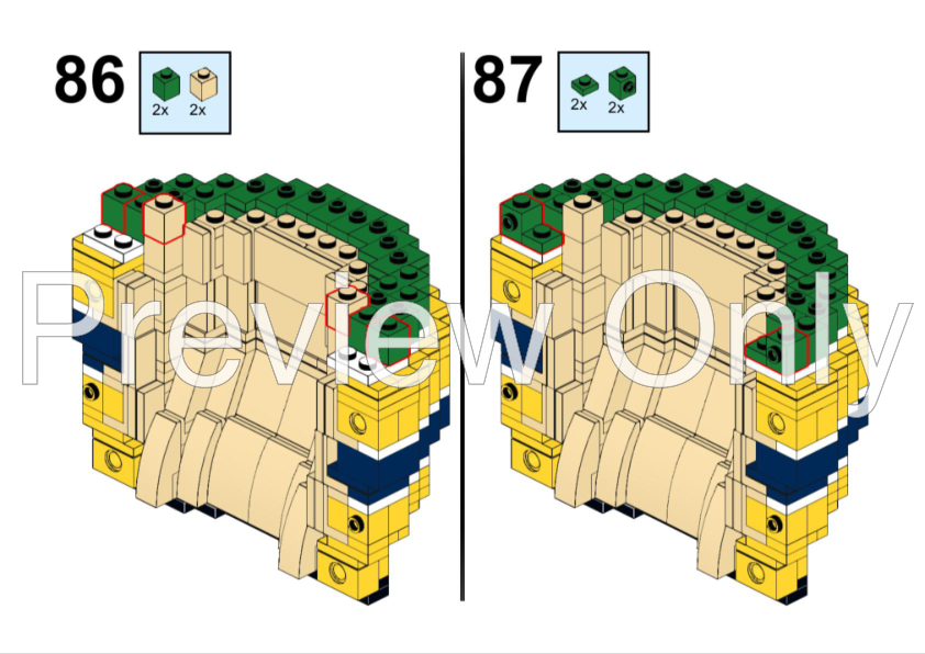 LEGO MOC Senna Helmet by GS_design | Rebrickable - Build with LEGO