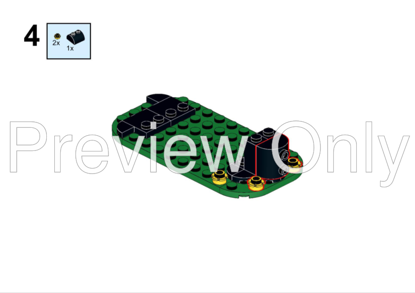 LEGO MOC Forest Tree Table by howell4Bricks | Rebrickable - Build with LEGO