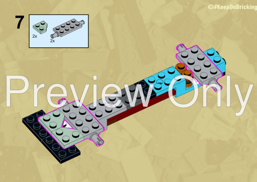 LEGO MOC 76959 Dino Truck by Keep On Bricking | Rebrickable - Build ...