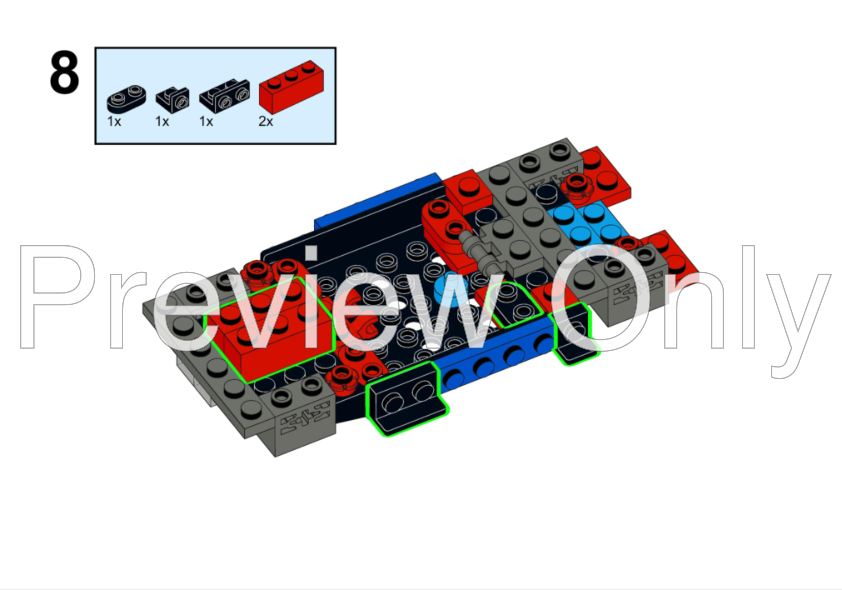 LEGO MOC 76920 Honda Civic Type R FK8 by KMPMOCS | Rebrickable - Build ...