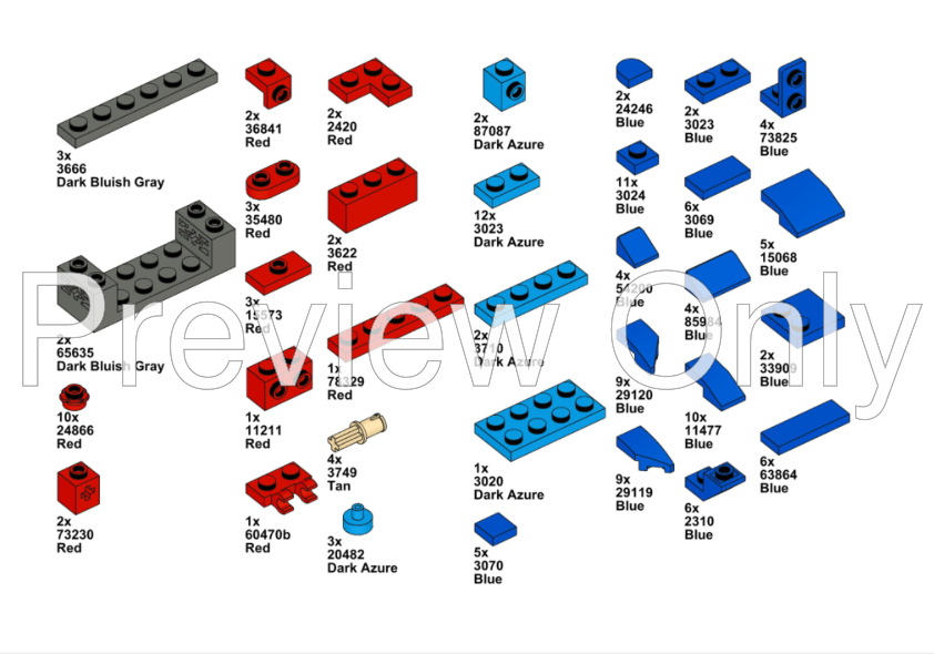 LEGO MOC 76920 Honda Civic Type R FK8 by KMPMOCS | Rebrickable - Build ...