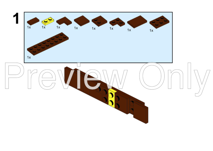 LEGO MOC Mr Toast and the butter by McMOC | Rebrickable - Build with LEGO